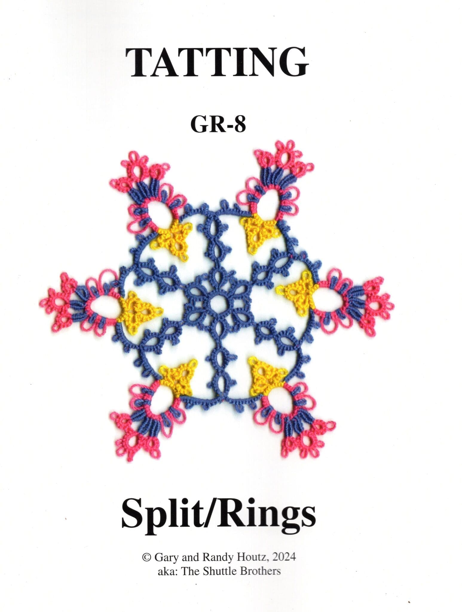Tatting GR-8 Split/Rings, (Houtz Brothers) T603 - Handy Hands